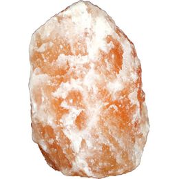 Globo lighting Salzkristall-Tischleuchte "Stone" in Orange - (B)17,5 x (H)30 cm | Gr.: onesize