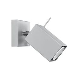 Nice Lamps Wandleuchte TOSCANA 1 in Grau H 8 cm | Gr.: onesize
