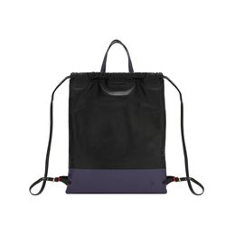 DuDu Rucksack Leder 42 cm in schwarz | Gr.: onesize