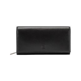 DuDu Geldbörse Leder 19 cm in schwarz | Gr.: onesize