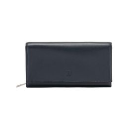 DuDu Geldbörse Leder 19 cm in navy | Gr.: onesize