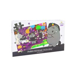 PUMMELEINHORN 1000 Teile Pummel und Friends Puzzle Grummeleinhorn Glitternacht in Mehrfarbig | Gr.: onesize