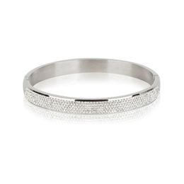 styleBREAKER Armreif in Silber | Gr.: onesize