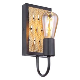 Globo lighting Wandleuchte "HALIA" in black | Gr.: onesize