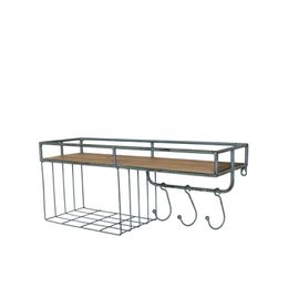 Chic Antique Eisen Regalbrett mit Haken in opal | Gr.: onesize