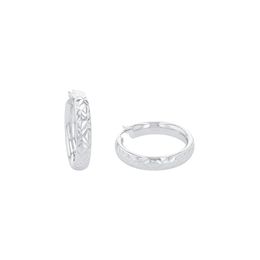 Amor Creolen Silber 925, rhodiniert in Silber | Gr.: onesize