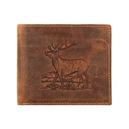 Green Burry Greenburry Vintage Geldbörse Leder 12 cm in braun | Gr.: onesize