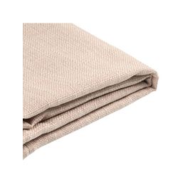 Beliani Bettrahmenbezug FITOU in Beige - (W) 150 x (H) 75 x (L) 214 cm | Gr.: onesize