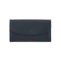 DuDu Colorful Gandia Geldbörse RFID Leder 19 cm in navy | Gr.: onesize