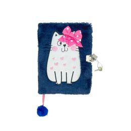 Yuhu.kids Tagebuch Kitty in Dunkel-Blau | Gr.: onesize