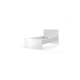 ebuy24 Bett Nada Weiß 96 x 197 cm | Gr.: onesize