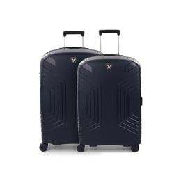 Roncato Ypsilon 4 Rollen Kofferset 2-teilig mit Dehnfalte in blau | Gr.: onesize
