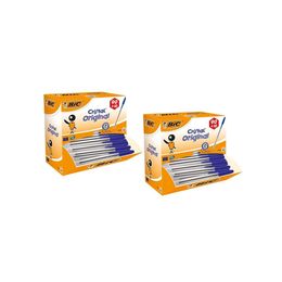 BIC Kugelschreiber Cristal Original in Blau - Strichstärke 0,4 mm, 200er Pack | Gr.: onesize