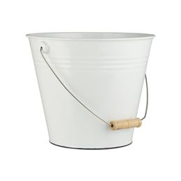 IB Laursen Eimer Emaille in weiss | Gr.: onesize