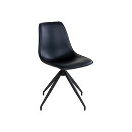 ebuy24 Esszimmerstuhl Monaco Schwarz 2er Set | Gr.: onesize
