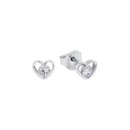 Amor Ohrstecker Silber 925, rhodiniert in Silber | Gr.: onesize