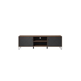 ebuy24 TV Tisch Montez Graphit 183 x 40 cm | Gr.: onesize