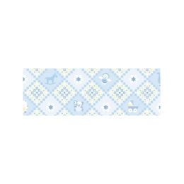 Buntpapierfabrik Ludwig Bähr Transparentpapier 115g/qm A4 Packung mit 25 Blatt Baby blau Motiv 03 | Gr.: onesize