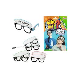Toi-Toys Wer Bin Ich? - 6 Brillen + abwischbarer Stift in mehrfarbig | Gr.: onesize