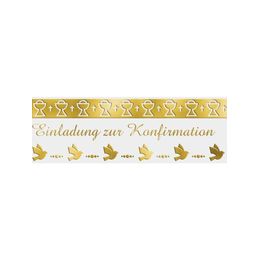 Buntpapierfabrik Ludwig Bähr Transparentpapier Bordüren gold 115g/qm A4 Packung mit 25 Blatt Motiv ... | Gr.: onesize