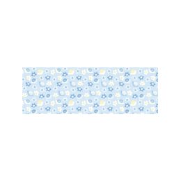 Buntpapierfabrik Ludwig Bähr Transparentpapier 115g/qm A4 Packung mit 25 Blatt Baby blau Motiv 04 | Gr.: onesize