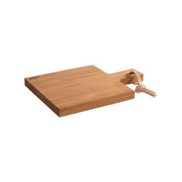 APS Servierbrett SIMPLY WOOD in Braun - 28 x 20 cm, H: 2 cm | Gr.: onesize
