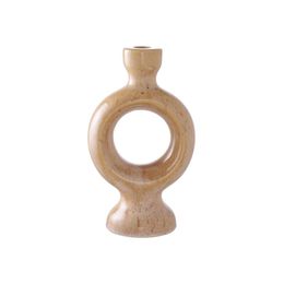 ebuy24 Kerzenhalter Our&eacute;m Braun 14 x 9 cm | Gr.: onesize