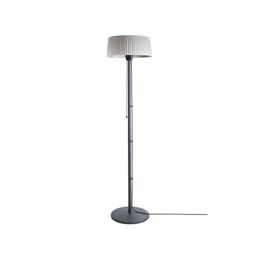 Beliani Terrassenstrahler VARAZZE in Grau - (W) 43 x (H) 200 x (L) 43 cm | Gr.: onesize