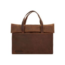 Plevier 500er Serie Aktentasche Leder 42 cm Laptopfach in braun | Gr.: onesize