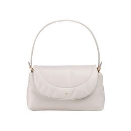 DuDu Melville Schultertasche Leder 31 cm in pearl | Gr.: onesize