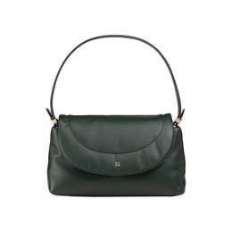 DuDu Melville Schultertasche Leder 31 cm in mangrove | Gr.: onesize