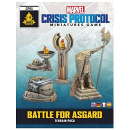 Asmodee Spiel - Marvel: Crisis Protocol - Battle for Asgard Terrain Pack (Erweiterung) | Gr.: onesize