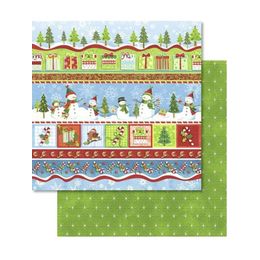 Buntpapierfabrik Ludwig Bähr Scrapbook Paper Premium Glitter 30,5x30,5cm Packung mit 25 Blatt ... | Gr.: onesize