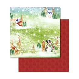 Buntpapierfabrik Ludwig Bähr Scrapbook Paper Premium Glitter 30,5x30,5cm Packung mit 25 Blatt ... | Gr.: onesize