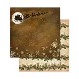 Buntpapierfabrik Ludwig Bähr Scrapbook Paper Premium Glitter 30,5x30,5cm Packung mit 25 Blatt ... | Gr.: onesize