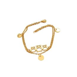 BUNGSA Bettelarmband in Gold | Gr.: onesize