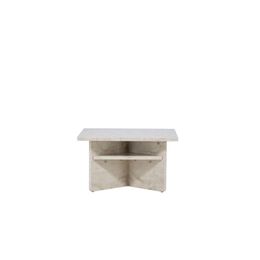 ebuy24 Couchtisch &Aring;lesund Beige 75 x 75 cm | Gr.: onesize
