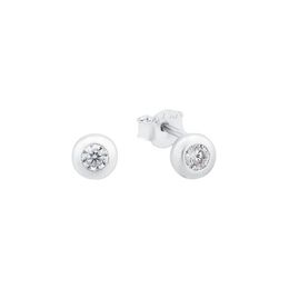 Amor Ohrstecker Silber 925, rhodiniert in Silber | Gr.: onesize