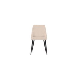 ebuy24 Esszimmerstuhl Night Beige 2er Set | Gr.: onesize