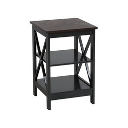 Beliani Beistelltisch FOSTER in Schwarz - (W) 40 x (H) 60 x (L) 40 cm | Gr.: onesize