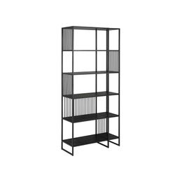 ebuy24 Regal Strington Schwarz 85 x 35 cm | Gr.: onesize