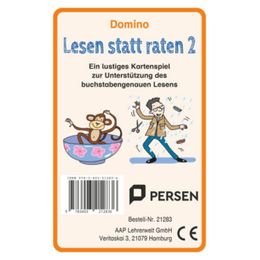 Persen Verlag i.d. AAP Spiel - Domino: Lesen statt raten 2 | Gr.: onesize