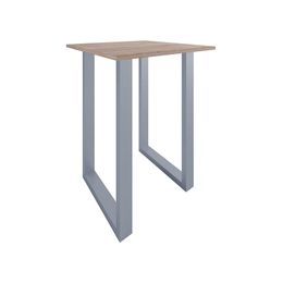 ebuy24 Bartisch Xona dekor Eiche 80 x 80 cm | Gr.: onesize