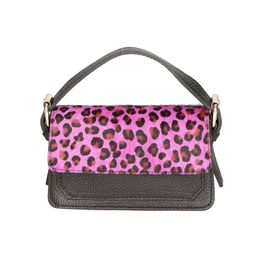 NAEMI Damen Handtasche in Fuchsia Panther | Gr.: onesize