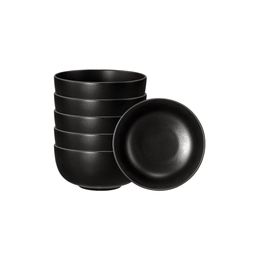 Seltmann Weiden 6er Set Müslischalen Liberty Velvet Black ø 15 cm in schwarz | Gr.: onesize