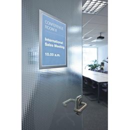 Durable Magnetrahmen Duraframe Retail selbstklebend A3 silber | Gr.: onesize