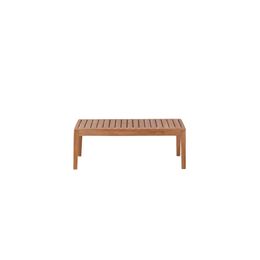 ebuy24 Gartentisch Amlan Natur 70 x 110 cm | Gr.: onesize
