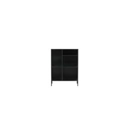 ebuy24 Regal Misha Schwarz 80 x 40 cm | Gr.: onesize