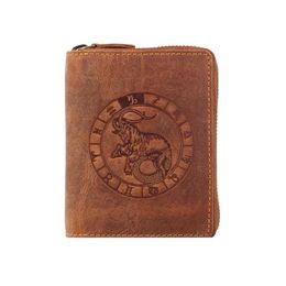 Green Burry Greenburry Vintage Sternzeichen Geldbörse Leder 10 cm in steinbock | Gr.: onesize