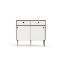 ebuy24 Sideboard Penny Wei&szlig; 99 x 41 cm | Gr.: onesize